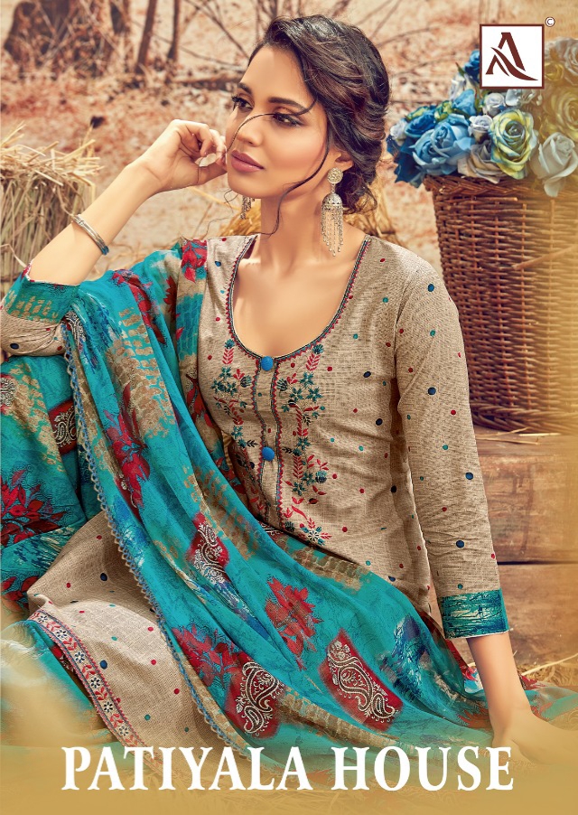 ALOK SUIT - PATIYALA HOUSE : 10 pcs - BEST PRICE
