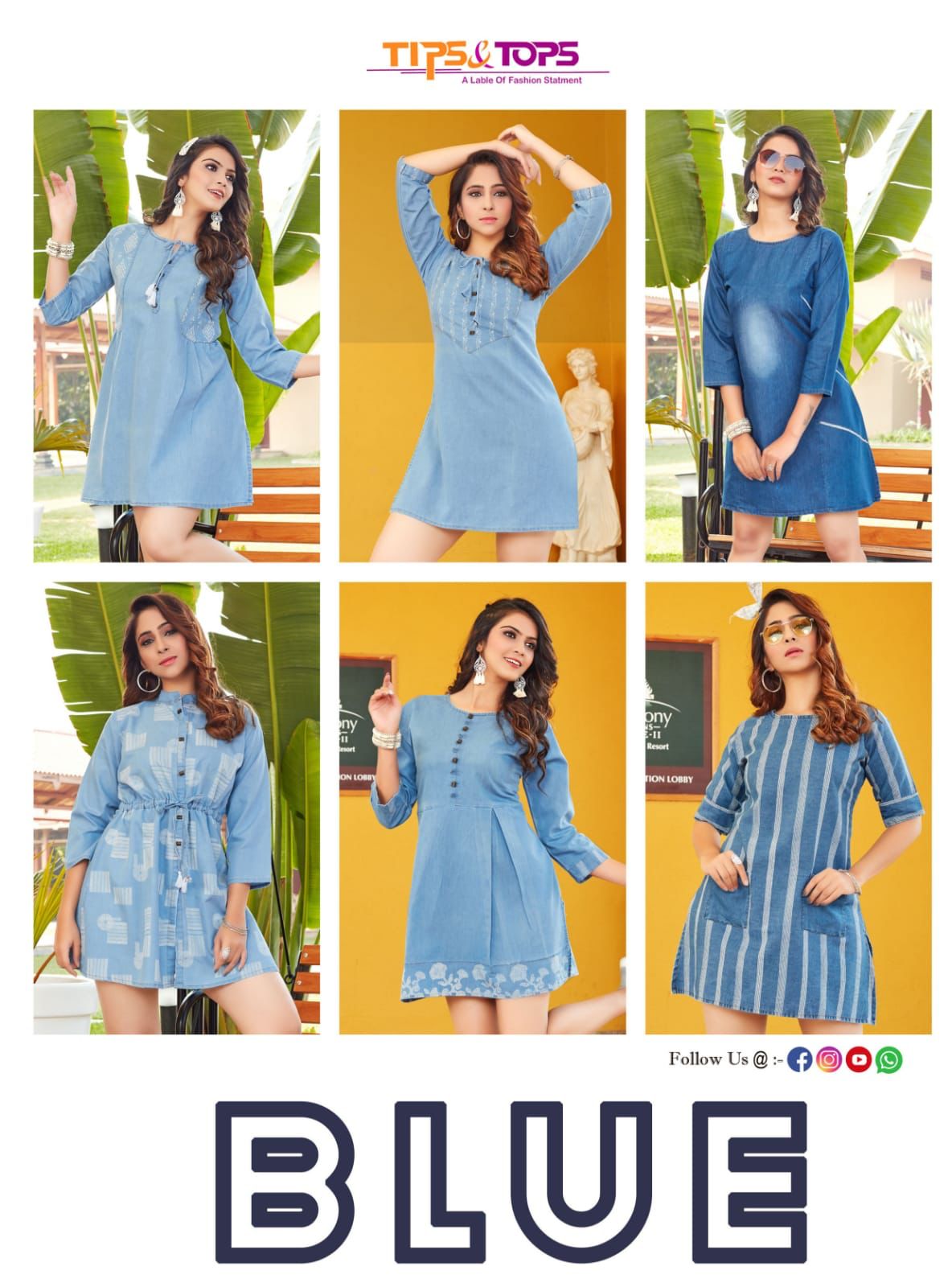 TIPS & TOPS BLUE BEST DISCOUNT LOWEST PRICE ONLINE